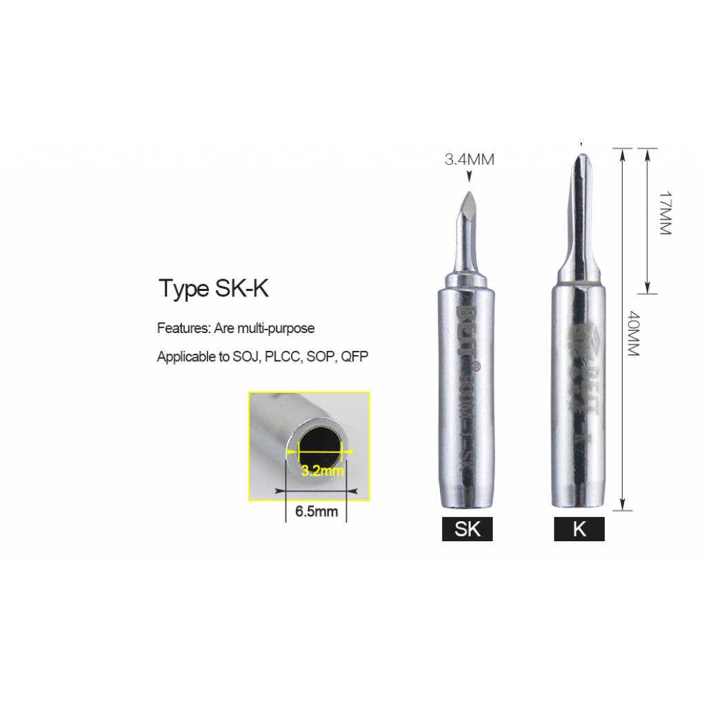 Punta Soldador Chata (900M-T-K) Ø5 0mm